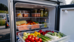 Running Your RV Refrigerator on Battery While Driving